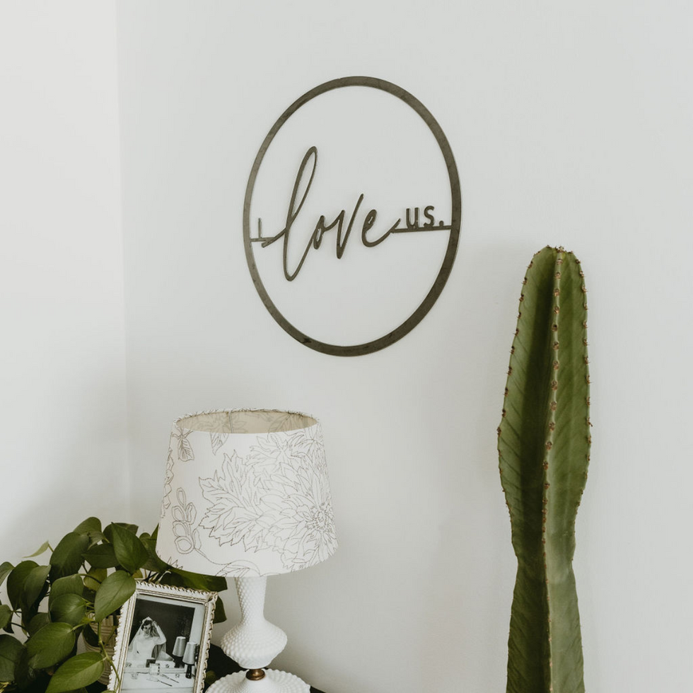 'Love You, Bye' Steel Sign – KEYSTONE STEEL CO.
