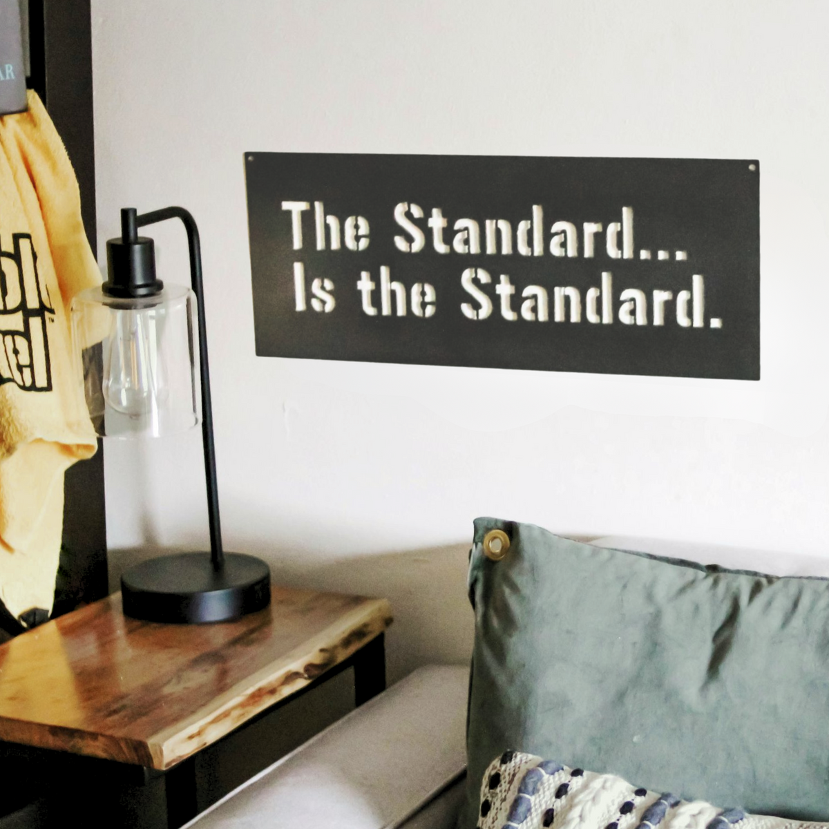 Pittsburgh "The Standard is the Standard" Steel Wall Sign. Keystone ...