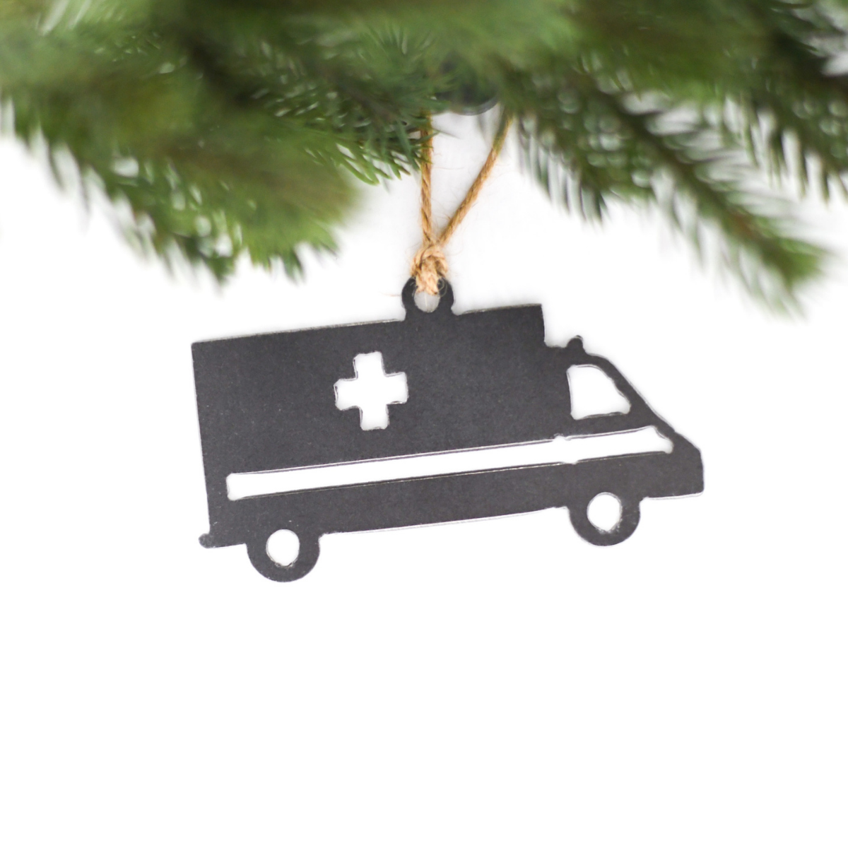 Ambulance Steel Christmas Tree Ornament. Keystone Steel Co. – KEYSTONE ...