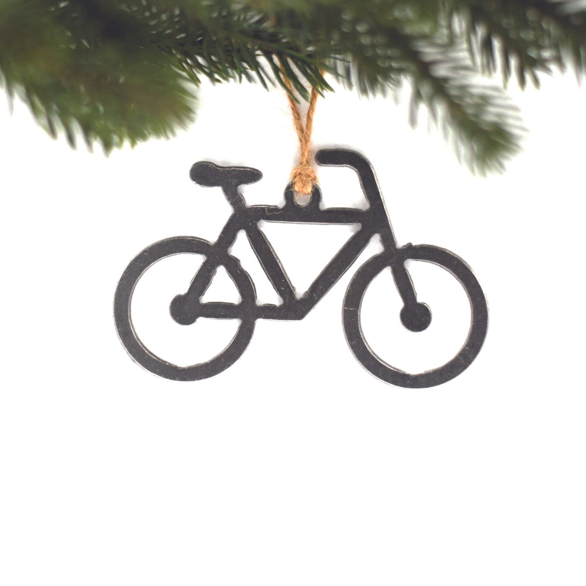 Bicycle Steel Holiday Christmas Tree Ornament. Keystone Steel Co ...