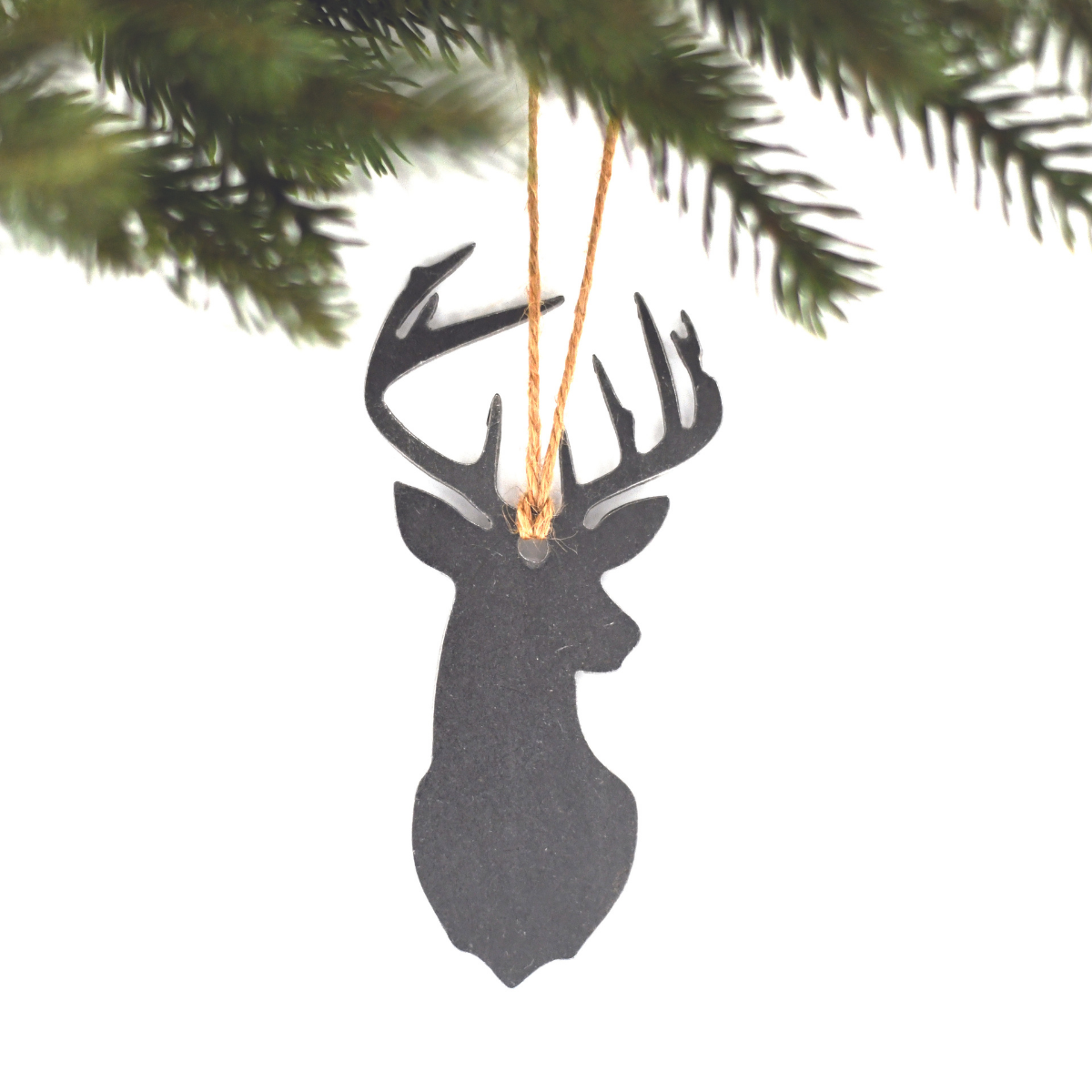 Buck Steel Holiday Christmas Tree Ornament. Keystone Steel Co ...