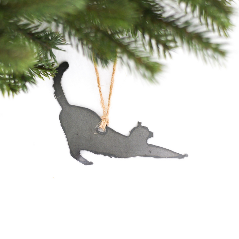Buck Steel Holiday Christmas Tree Ornament. Keystone Steel Co ...