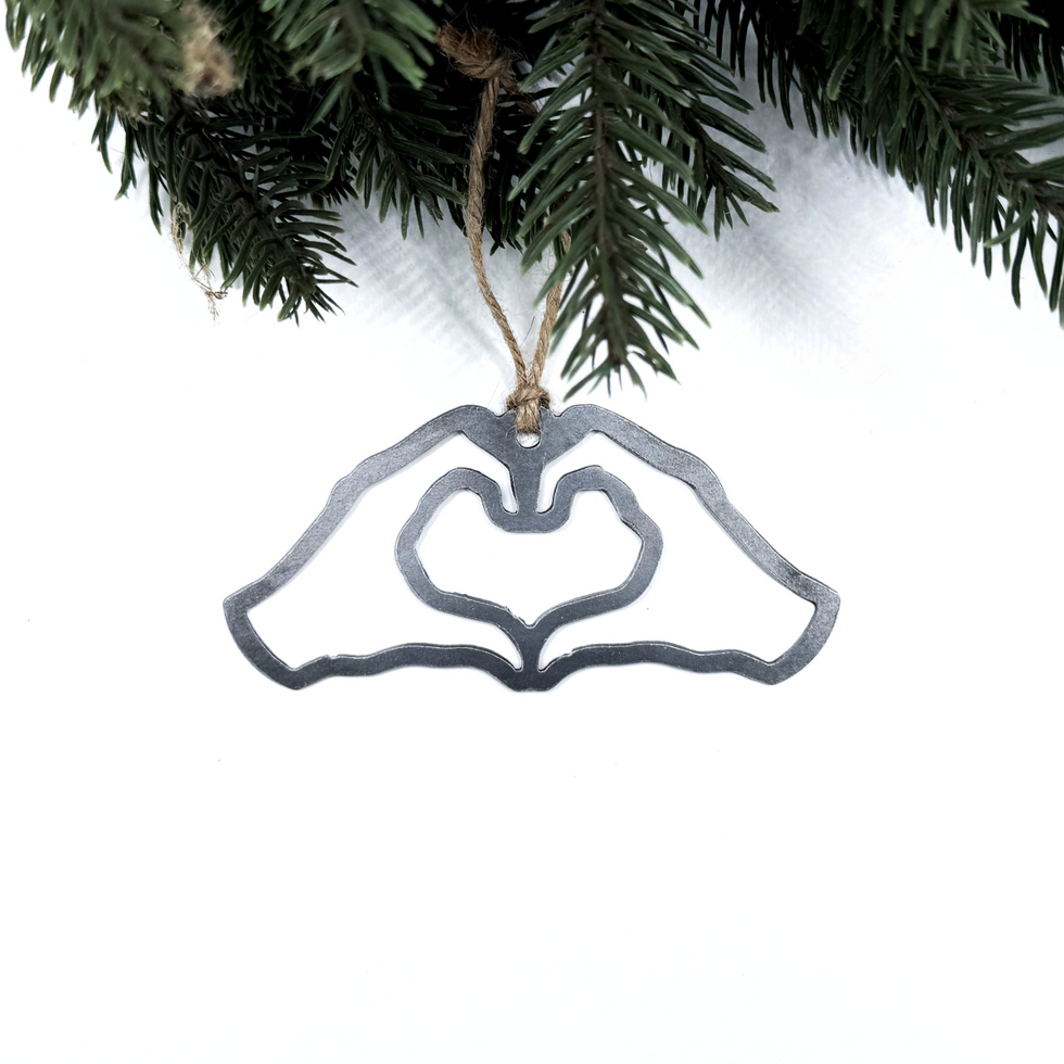 Ampersand Steel Christmas Tree Ornament. Keystone Steel Co. – KEYSTONE ...