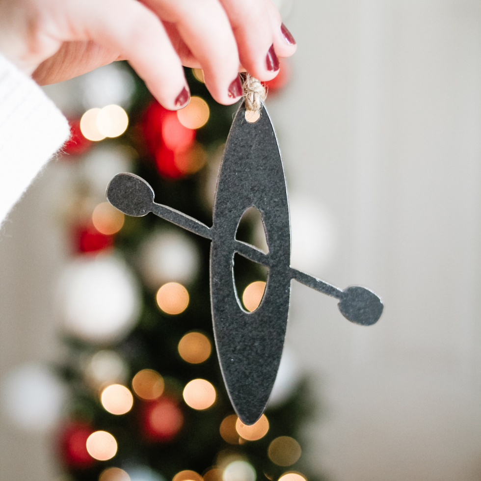 Jeep with Roof Rack Steel Christmas Tree Ornament. Keystone Steel Co ...