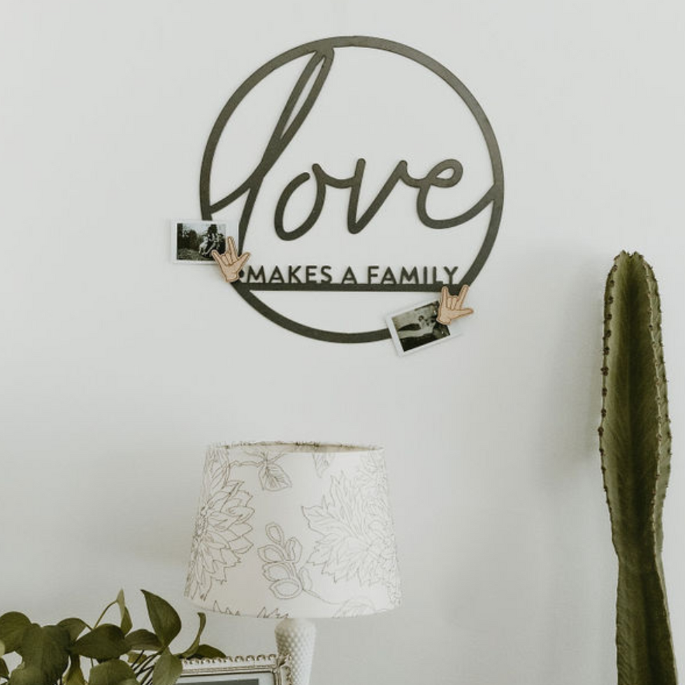 'Love You, Bye' Steel Sign – KEYSTONE STEEL CO.