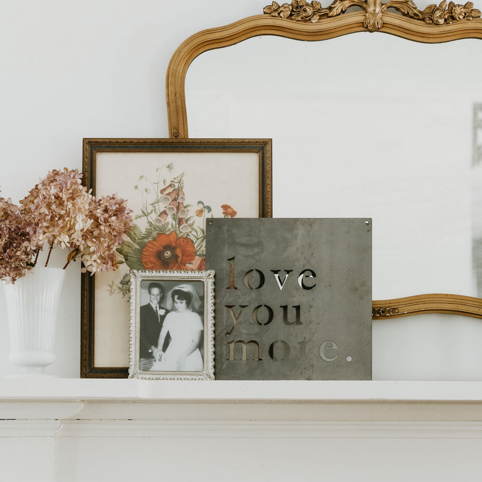 'Love You, Bye' Steel Sign – KEYSTONE STEEL CO.