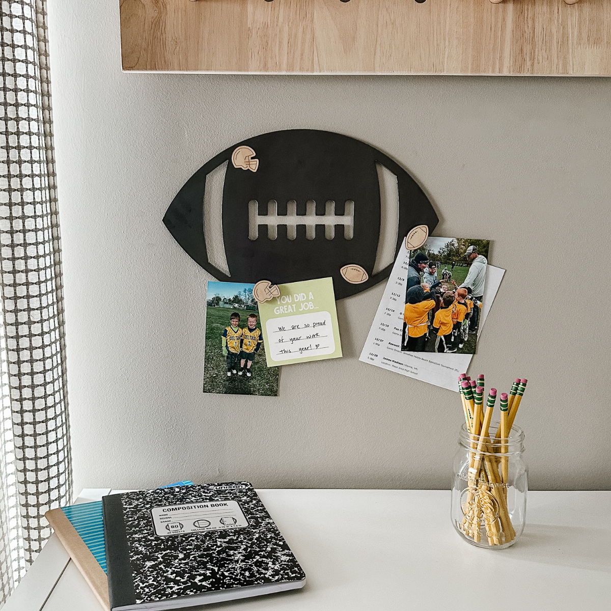 Magnetic Football Wall Decor Sign – KEYSTONE STEEL CO.