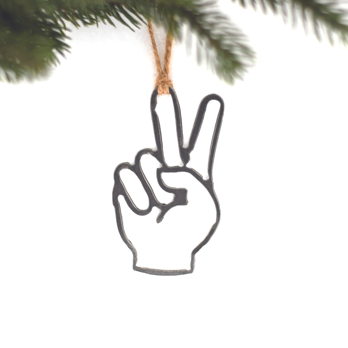 Peace Sign Ornament – KEYSTONE STEEL CO.