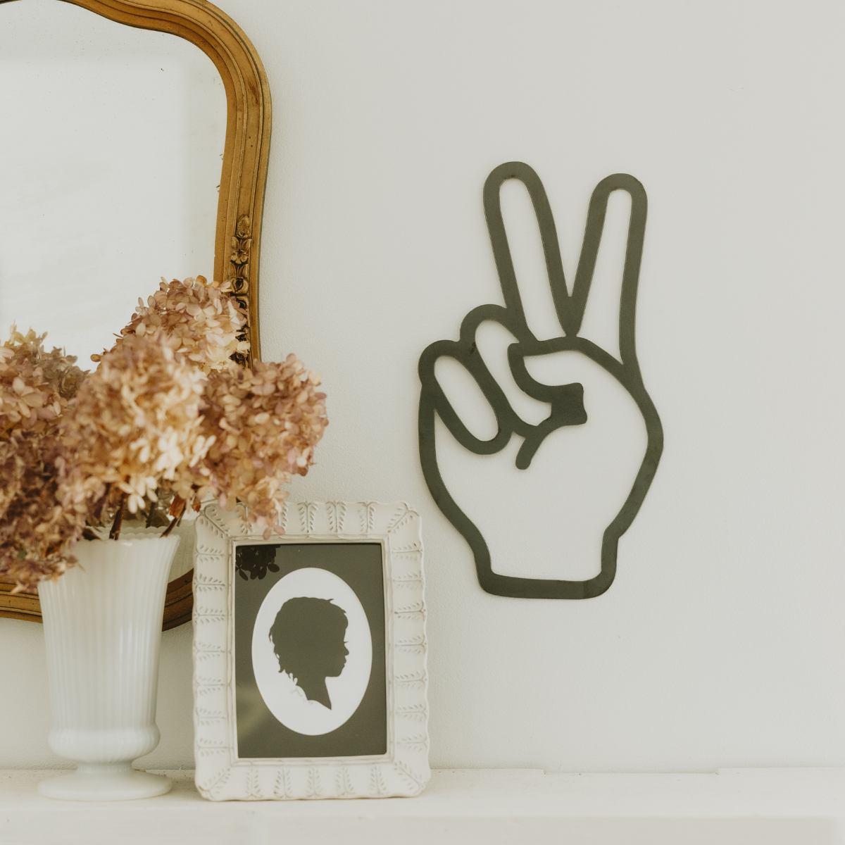 Peace Sign Cutout Wall Decor – KEYSTONE STEEL CO.