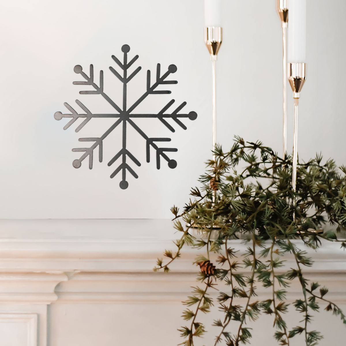 Winter Snowflake Steel Wall Decor Sign – KEYSTONE STEEL CO.