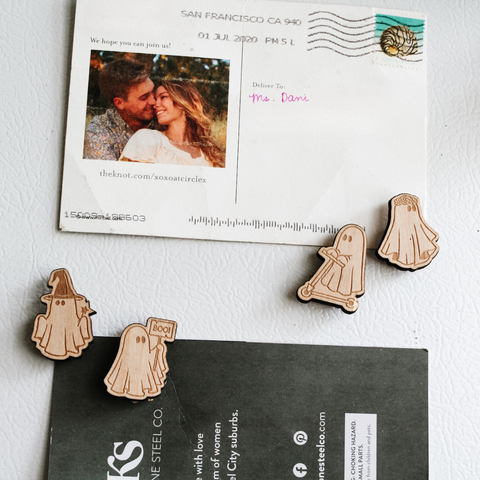 Vintage Ghost Magnets, Pack of 4 – KEYSTONE STEEL CO.