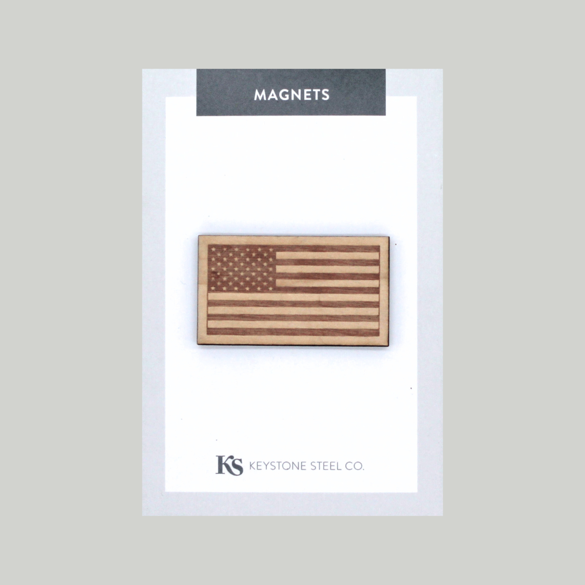 American Flag Magnet, Pack of 1 – KEYSTONE STEEL CO.