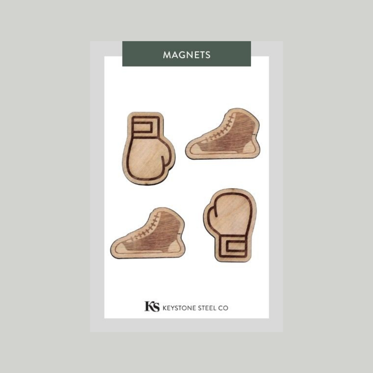 Boxing Sport Magnets, Pack of 4 – KEYSTONE STEEL CO.