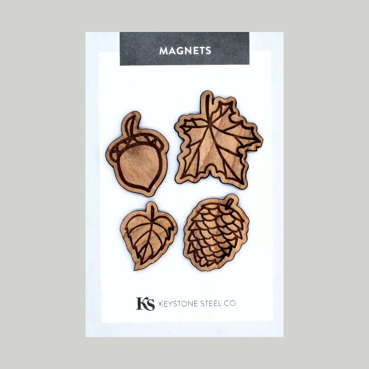 Fall Leaves Magnets, Pack of 4 – KEYSTONE STEEL CO.