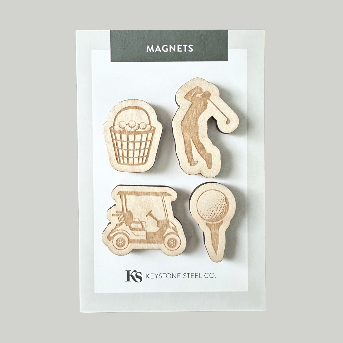 Golf Magnets, Pack of 4 – KEYSTONE STEEL CO.