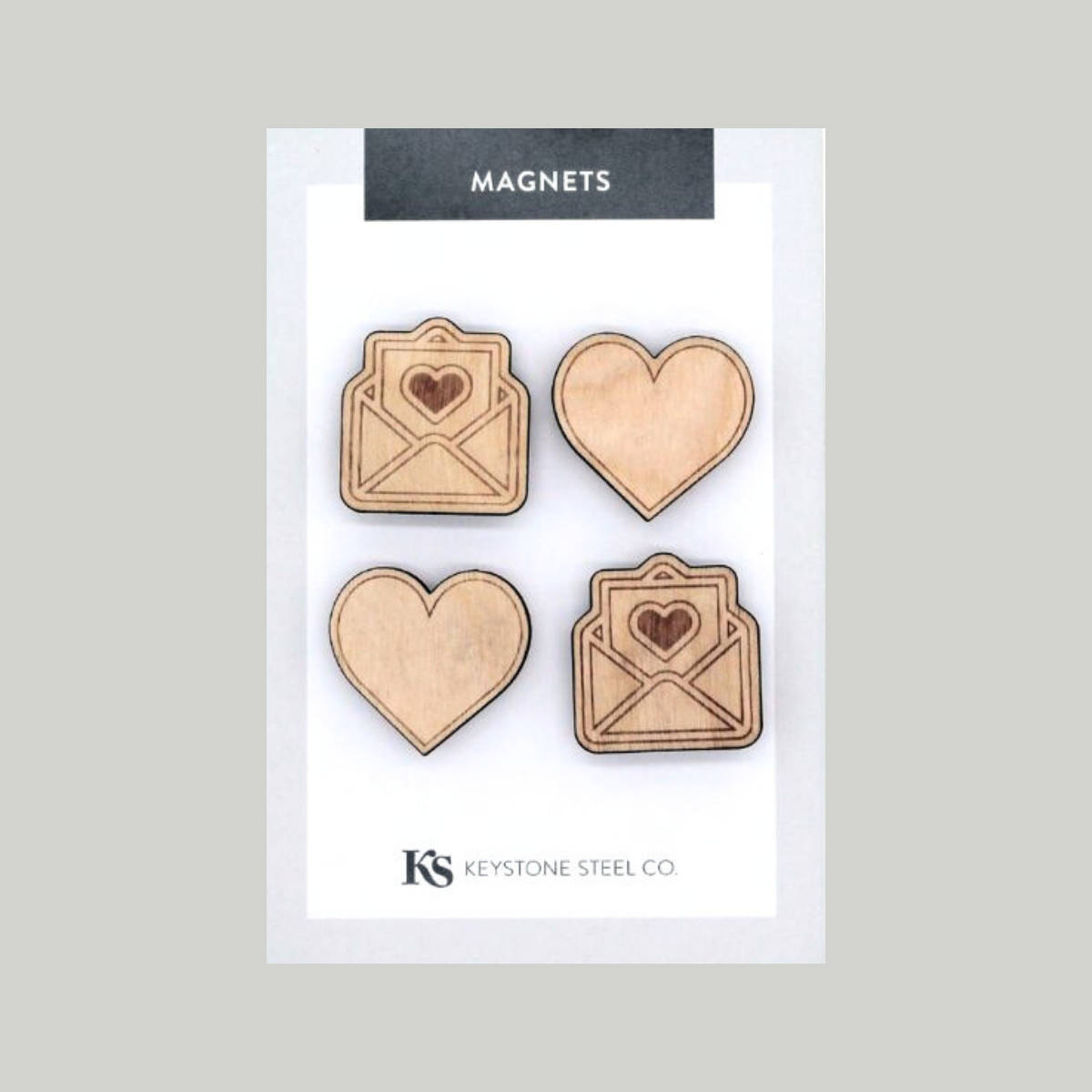 Happy Mail Magnets, Pack of 4 – KEYSTONE STEEL CO.