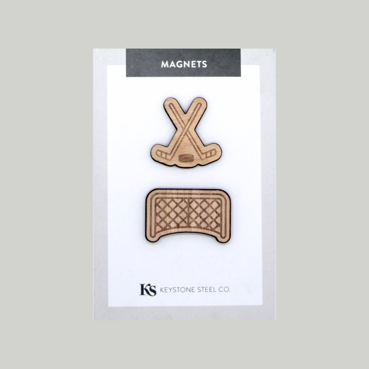 Hockey Sport Magnets, Pack of 2 – KEYSTONE STEEL CO.