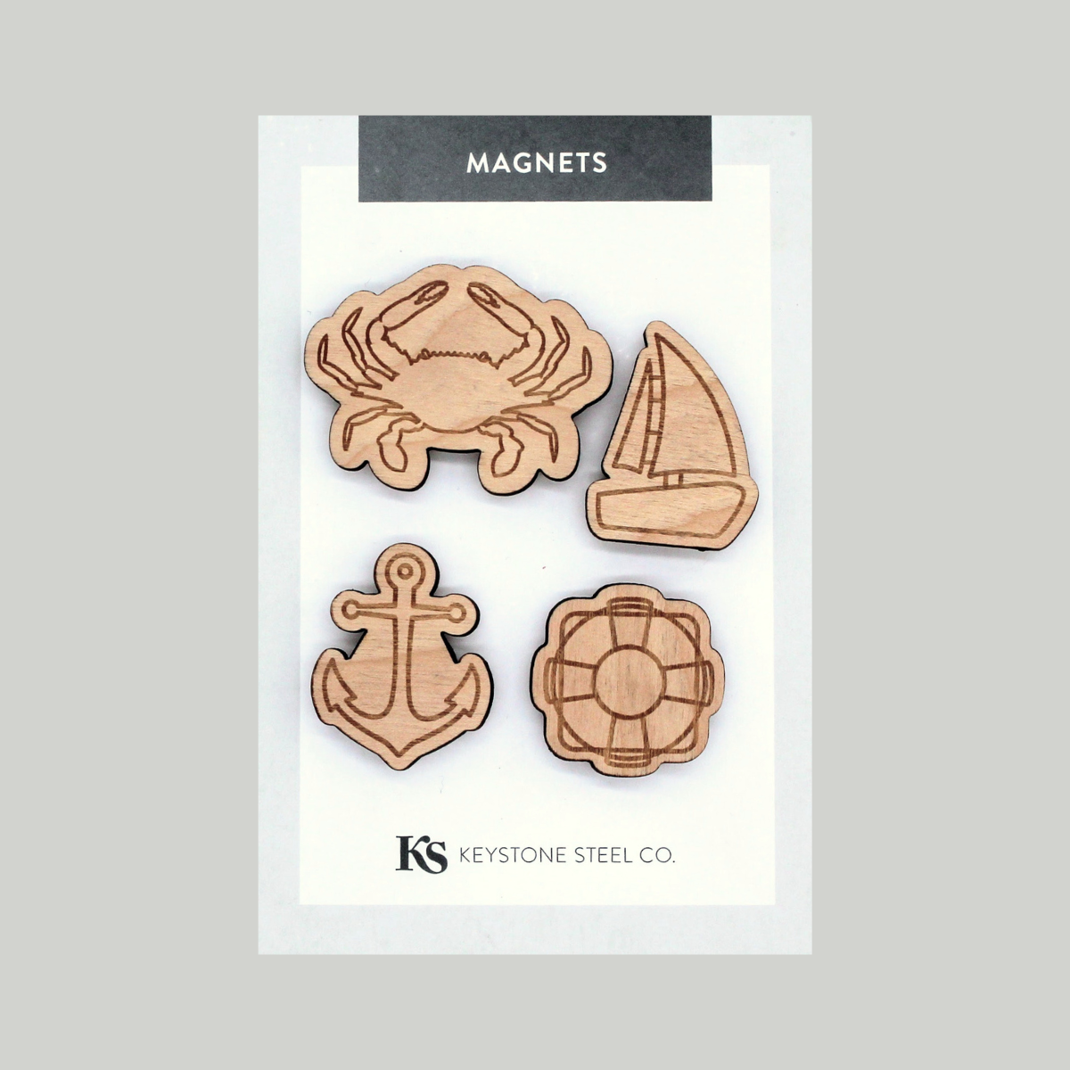 Nautical Magnets, Pack of 4 – KEYSTONE STEEL CO.