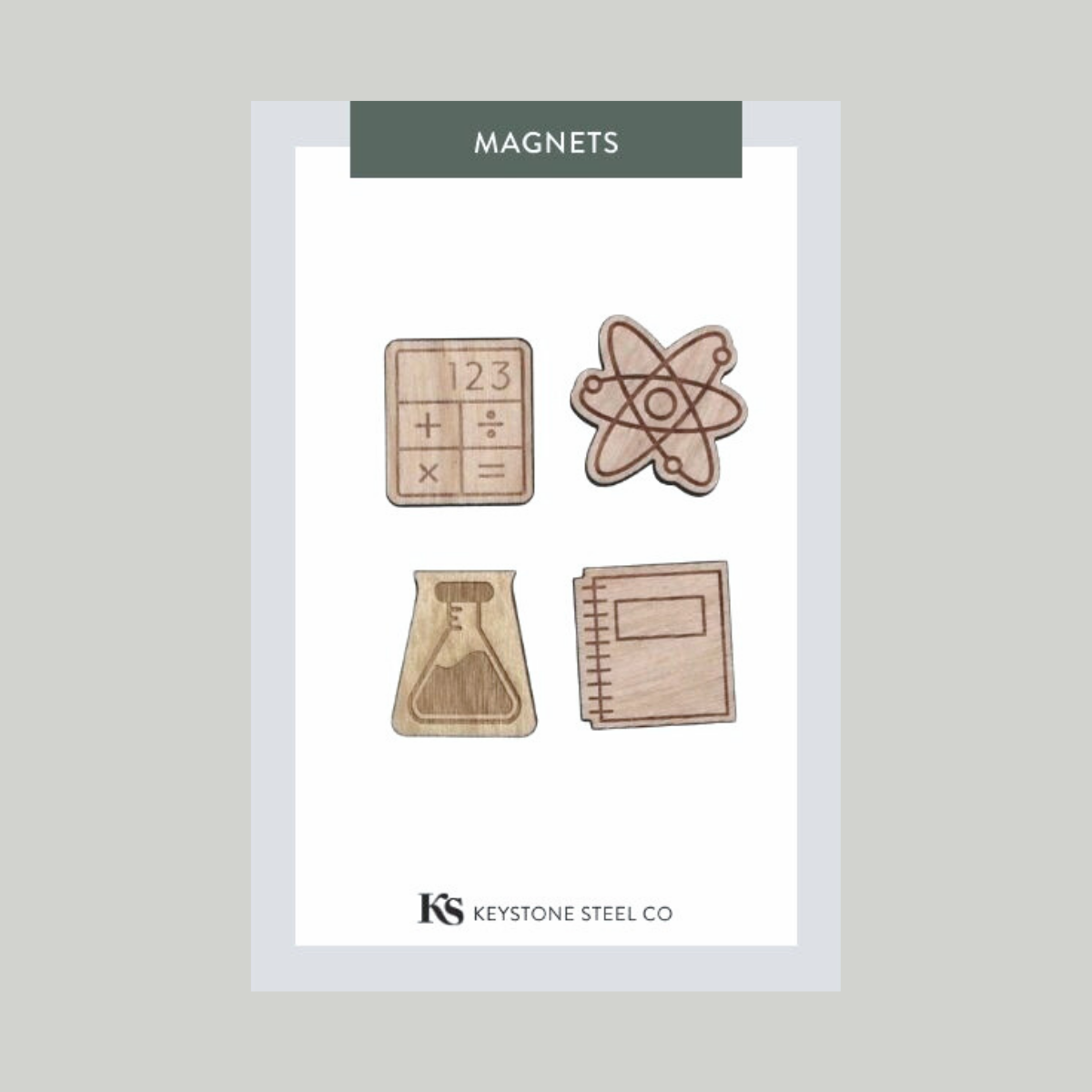 STEM School Magnets, Pack of 4 – KEYSTONE STEEL CO.