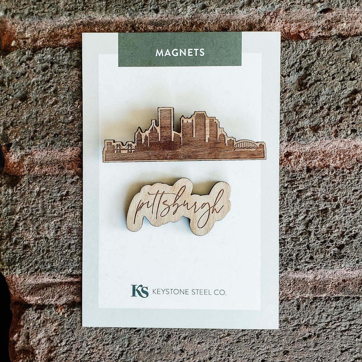 Pittsburgh Skyline Pack of 2 Magnets: Pittsburgh Skyline, Pittsburgh S ...