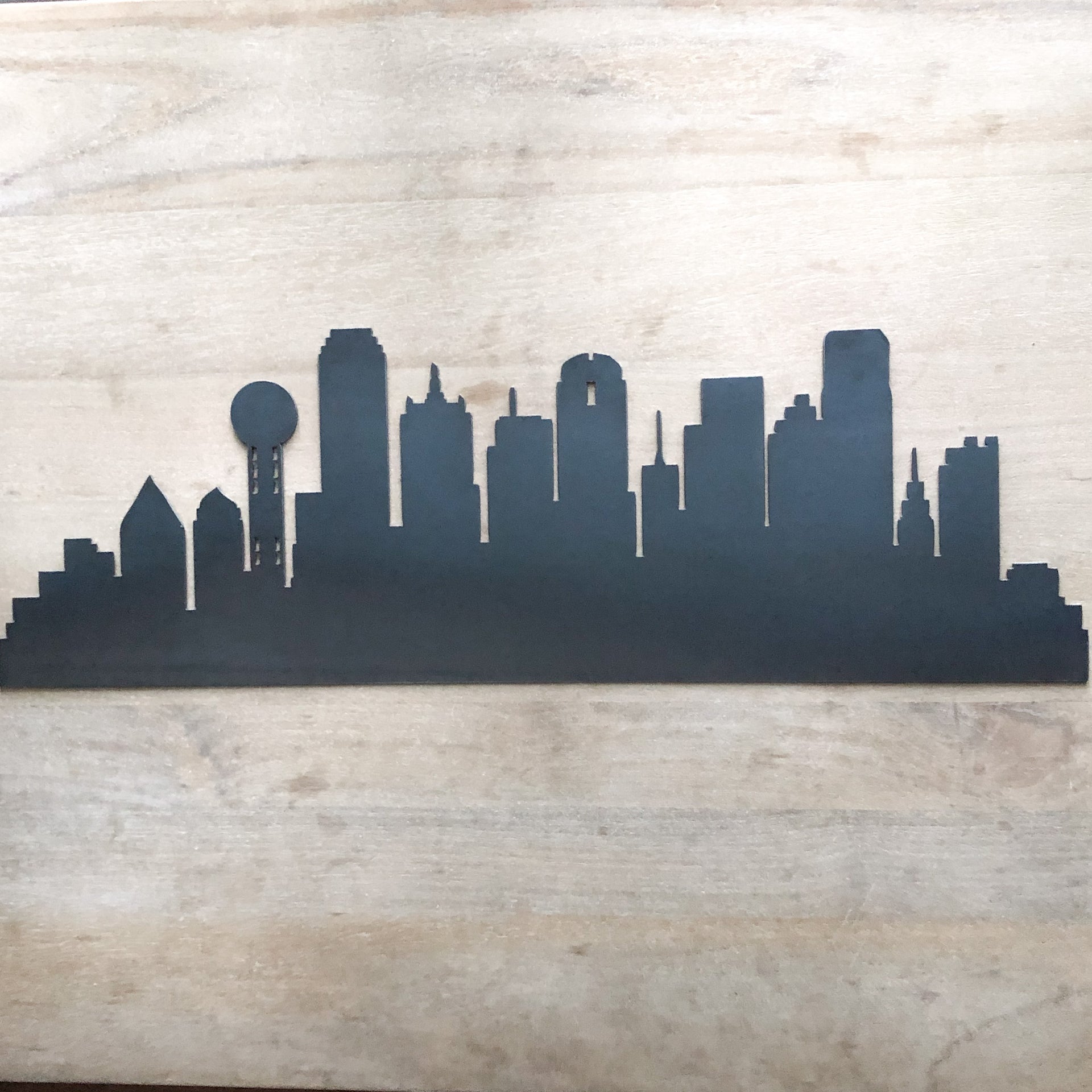Dallas, TX City Skyline Steel Wall Décor. Keystone Steel Co. – KEYSTONE ...