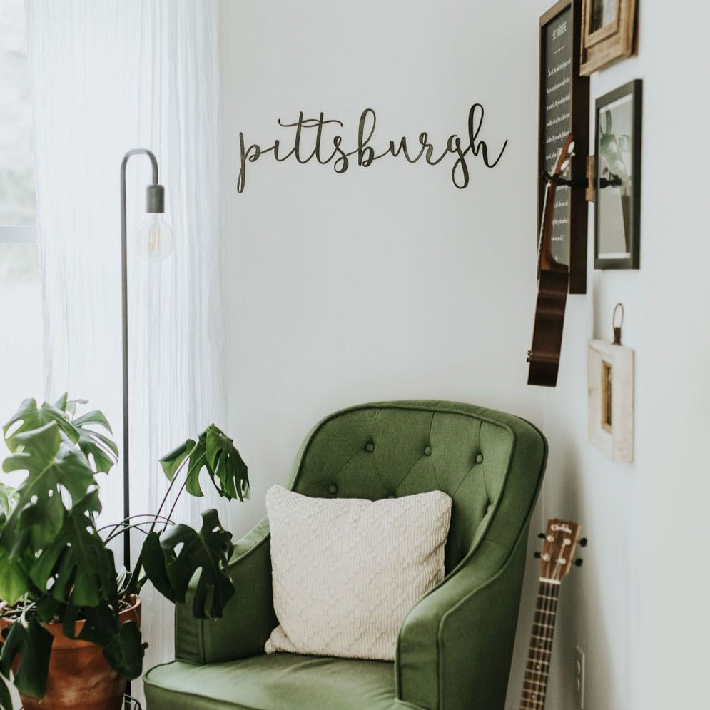 Pittsburgh Steel Script Wall Sign. Keystone Steel Co. – KEYSTONE STEEL CO.