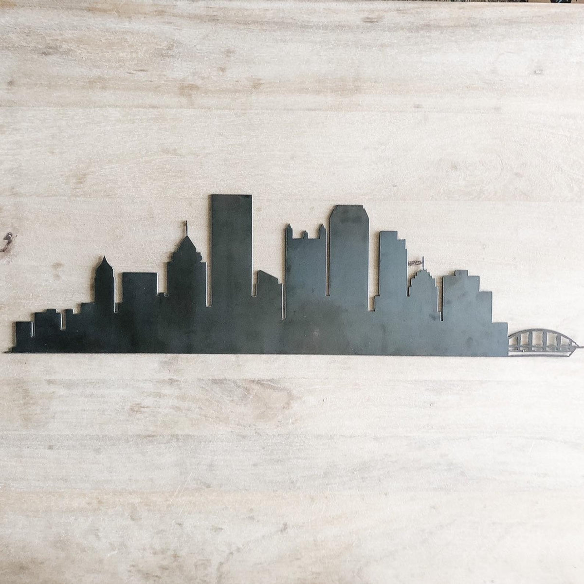 Pittsburgh Steel Script Wall Sign. Keystone Steel Co. – KEYSTONE STEEL CO.